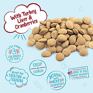 Charlee Bear Original Dog Treats, Turkey Liver & Cranberries, 16 oz