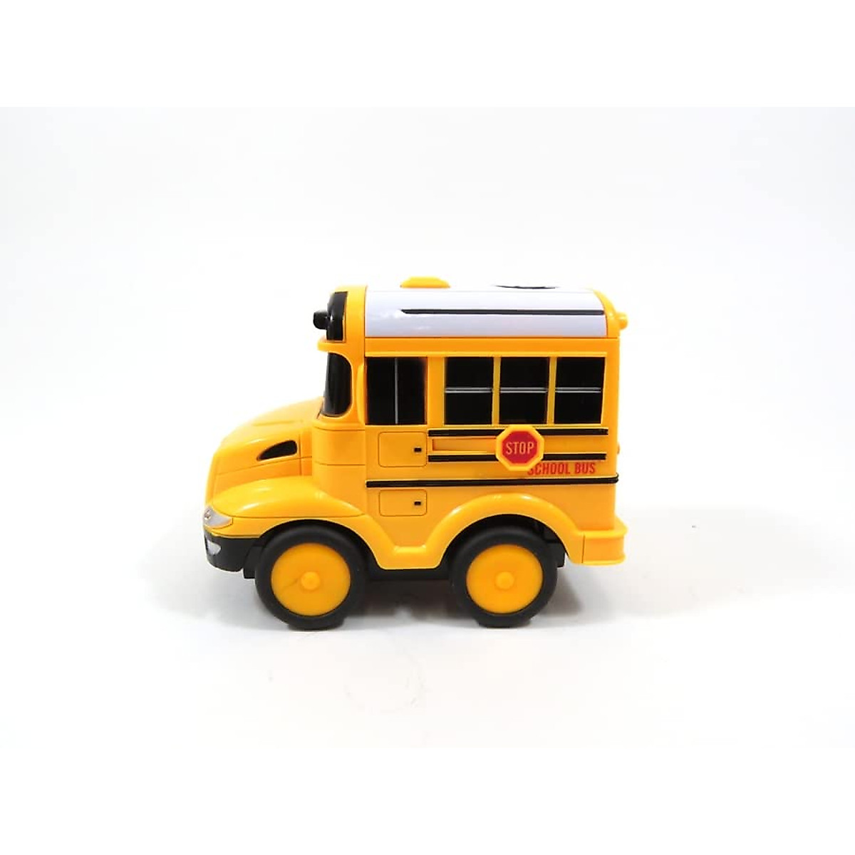 AMPERSAND SHOPS RC Kids Yellow School Bus with Lights and Sound