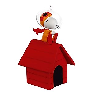 Hallmark Keepsake Peanuts Snoopy Astronaut Ornament, 2019 Keepsake, Peanuts Gang Christmas Decorations