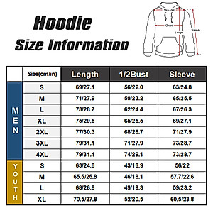 Custom Men's Hoodies Football City Gifts for Men Women Youth Name & Number Fans Hooded Pullover Sweatershirt