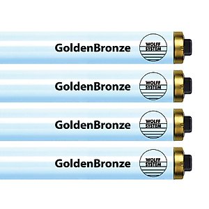 Wolff System GoldenBronze F73T12 HO 100W RDC Tanning Bulbs - Intense Bronze (24)