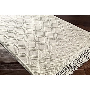 Mark&Day Area Rugs, 5x7 Staveley Bohemian/Global Beige Area Rug, Cream/White Carpet for Living Room, Bedroom or Kitchen (5' x 7'6")