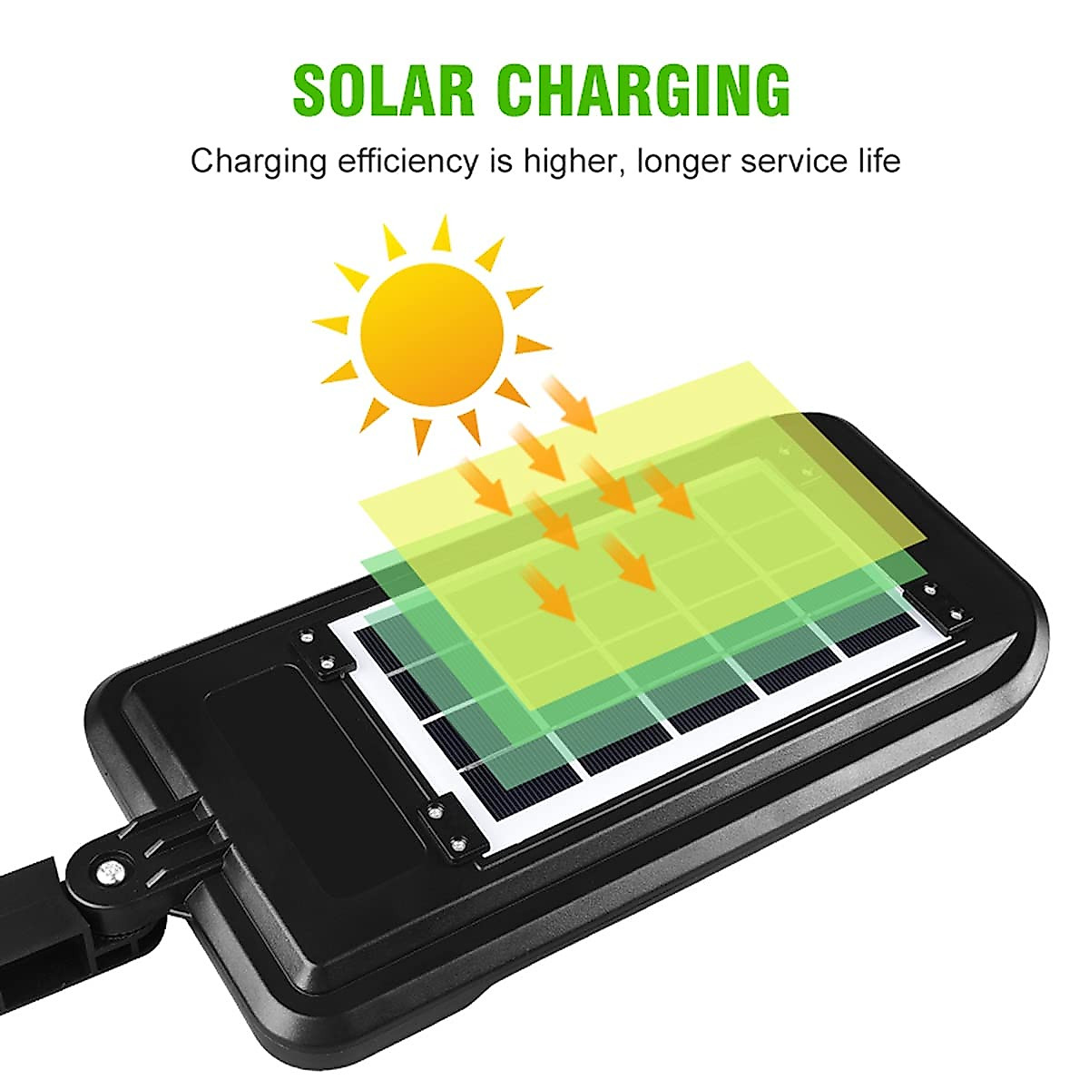 SISHUINIANHUA 1200W Solar Street Lamp Outdoor Street Lights 160COB LED Waterproof Solar Light PIR Motion Sensor Remote Control Garden Lamp