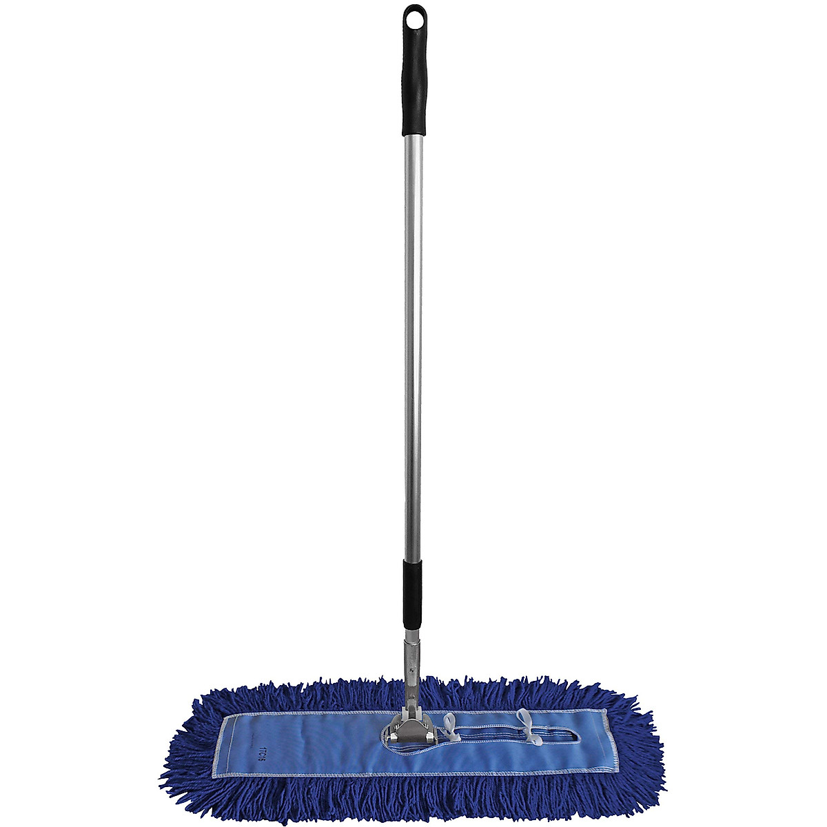 Ultimate Dust Mop Kit: Industrial-Grade Performance, Heavy-Duty Frame, Telescopic Handle - Blue 60 Inch