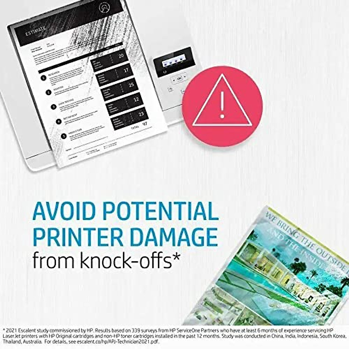 HP 124A (Q6002A) Original Toner Cartridge - Single Pack