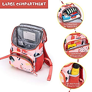 MOUNTAINTOP Toddler Backpack for Kids Boys Girls, Daycare Kindergarten Preschool Nursery Children Bag Removable Chest Strap