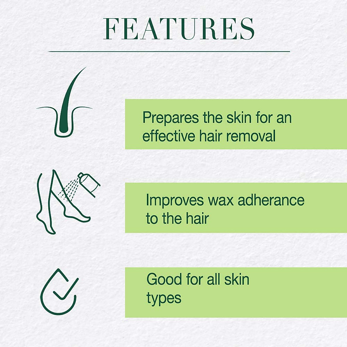 Clean + Easy Cleanse- Pre Wax Cleanser, Removes Any Traces Of Oils and Make-up Before Hair Removal, Essential Pre-Treatment for Effective Waxing, 16 oz