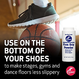 Cramer Firm Grip, Anti-Slip Grip Enhancer for Sweaty Hands & Activities Like Football, Tennis, Golf, Weightlifting, Pole Fitness & Gymnastics, Spray or Powder, 4 Ounce