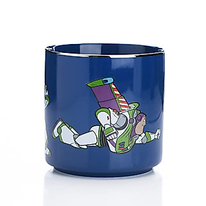 Happy Homewares Lady Illustrations Classic Collectable Fine Porcelain Pink Mug with Silver Trim and Gift Box - Officially Licensed | 12.5oz Capacity