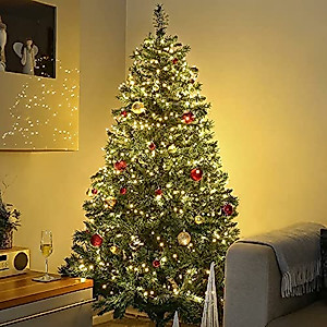 Christmas Lights,USB 8 Modes Remote LED String Lights, Fairy Light Outdoor, for Patio Garden Home Christmas Tree Wedding Decoration(30M)