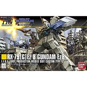 Bandai Hobby #155 HGUC Gundam Ez8 Model Kit, 1/144 Scale