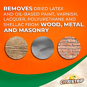Citristrip® Paint & Varnish Stripping Gel, 1 Quart