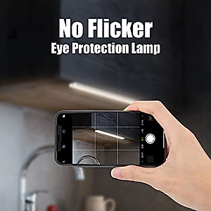 DWEPTU Under Cabinet Light Closet Lights Dimmable LED Stick on Lights Under Counter Light Fixtures with USB Powered LED Light Bar for Room Under Counter Lighting Work Tables Student Dormitory