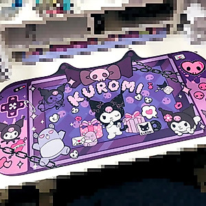 Kawaii Desk Pad Anime Mouse Pad XLarge Size, Kawaii Desk Cccessories Gaming Mousepad Kawaii Room Decor for Girls