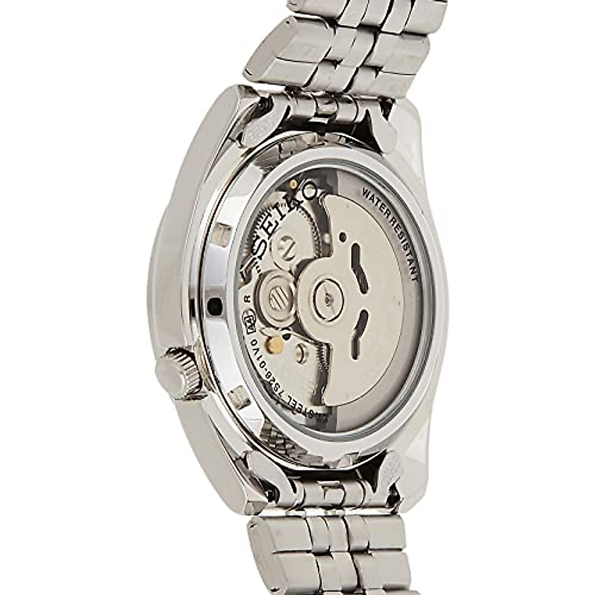 Sieko Men's SNK381K Stainless Steel Analog with Black Dial Watch