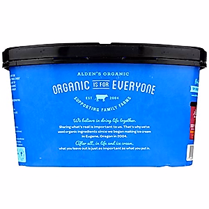 Alden's, Organic Vanilla Bean Ice Cream, 48 oz (Frozen)