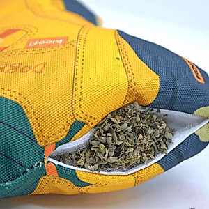 Doggijuana | Refillable Catnip Dog Toy | Naturally Calming | Catnip Grown in The USA (Hiking Boot)