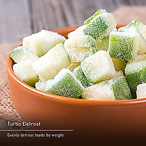 Panasonic Oven with Cyclonic Wave Inverter Technology, 1250W, 2.2 cu.ft. Countertop Microwave with Genius Sensor One-Touch Cooking – NN-SD975S (Stainless Steel/Silver), Stainless