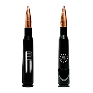 50.Cal American Flag Bottle Opener – American Flag Replica 50 BMG Opener - Patriotic Gift