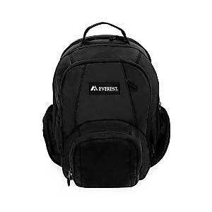 Everest Transport Laptop Backpack, Black, One Size
