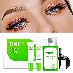 Eyebrow Coloring Kit for Lash and Brow, Instant Hair Coloring Kit, Lasting for 4 Weeks DIY Hair Dying, Natural Spot Coloring Eyebrow Color Kit, Professional or Home Use, 10ML (Dark Brown)