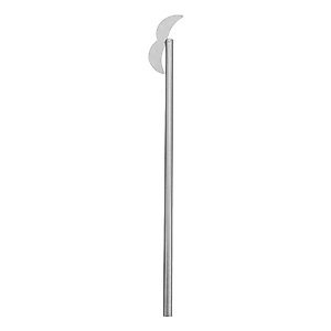Electric Stirring Rod Overhead Stirrer Mixer Shaft Stainless Steel Mixing Paddle Chemistry Experimental Stirring Bar for Flask in Lab