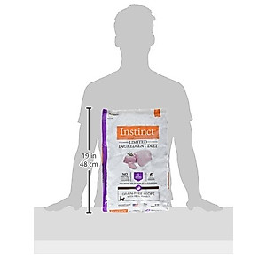 Instinct Limited Ingredient Diet Grain Free Recipe with Real Rabbit Natural Dry Cat Food, 10 lb. Bag