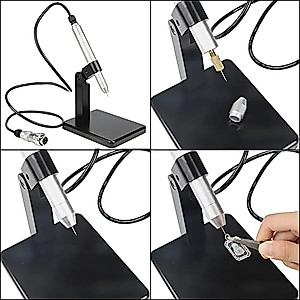 Professional Spot Welder Machine 40V Electric Welding Equipment Portable Pulse Sparkle Stud Jewelry Spot Welder Dent Repair Kit for Aluminum Gold Silver Platinum Metal Steel with Accessories