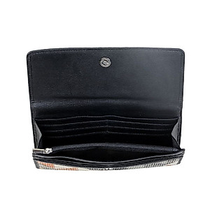 Myra Bag Modernistic Wallet Upcycled Cotton S-3017