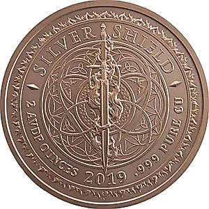 2019 Mini Mintage 1 oz .999 Pure Copper Round/Challenge Coin (#130 Dollar Dragon (2 oz))