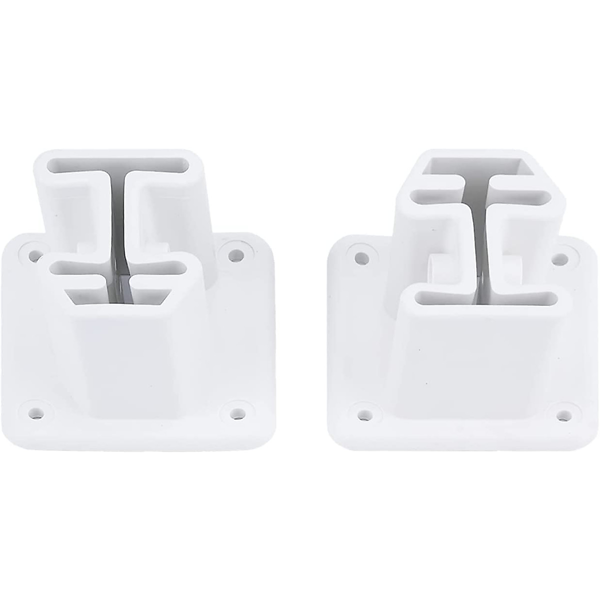 Pool Ladder Flanges for Heavy Duty Resin in-Pool above Ground Swimming Pool Ladder (2 Pack)