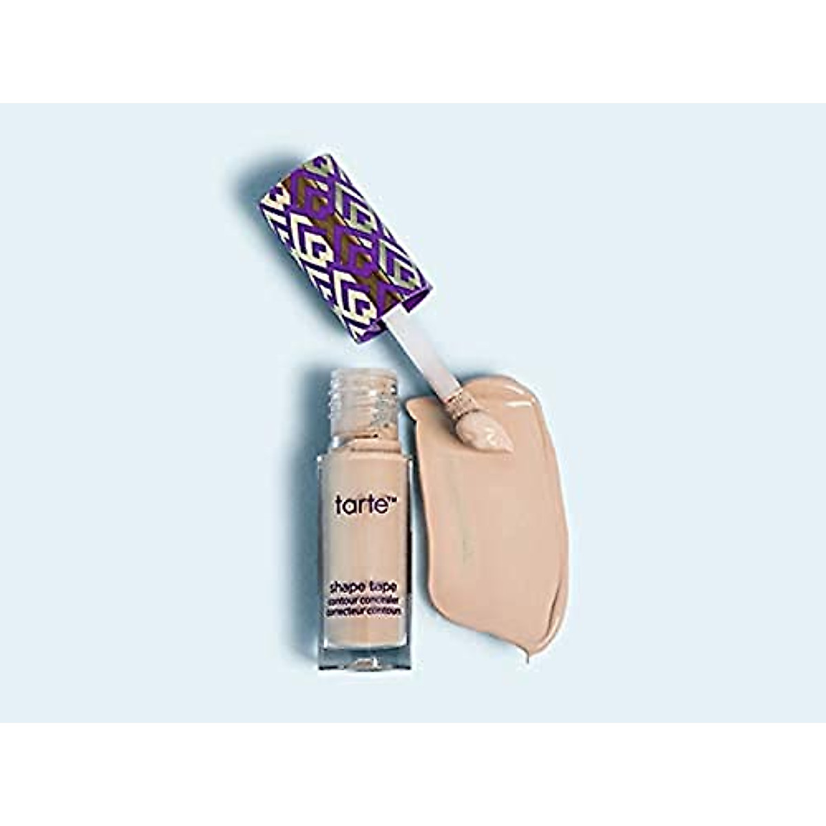 Tarte Shape Tape Concealer Travel Size Mini .03 Ounce Double Duty Contour (Medium 35N)