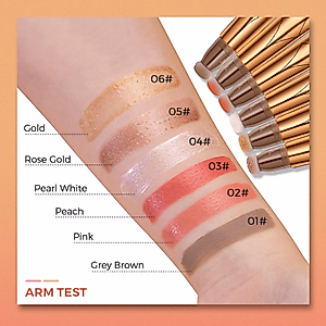 Ofanyia Contour Beauty Wand, Liquid Face Concealer Contour Stick with Cushion Applicator, High Coverage Matte Creamy Contour, Silky Smooth Lightweight Blendable Contour Beauty Wand