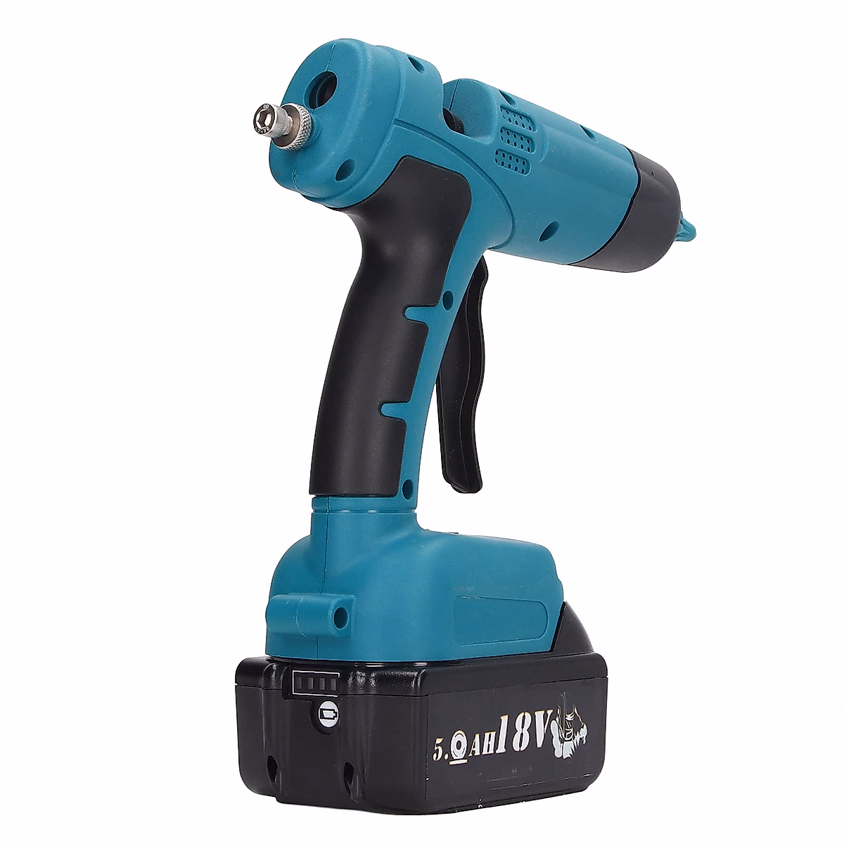 Hot Glue Cordless Quick Melting Handheld Electric Power Thermo Tool 60W PTC Heating for DIY Craft Carpentry Repairs