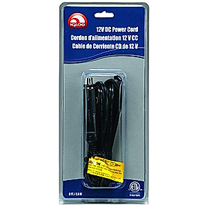 Igloo 12-Volt DC Power Cord, Black (25121)