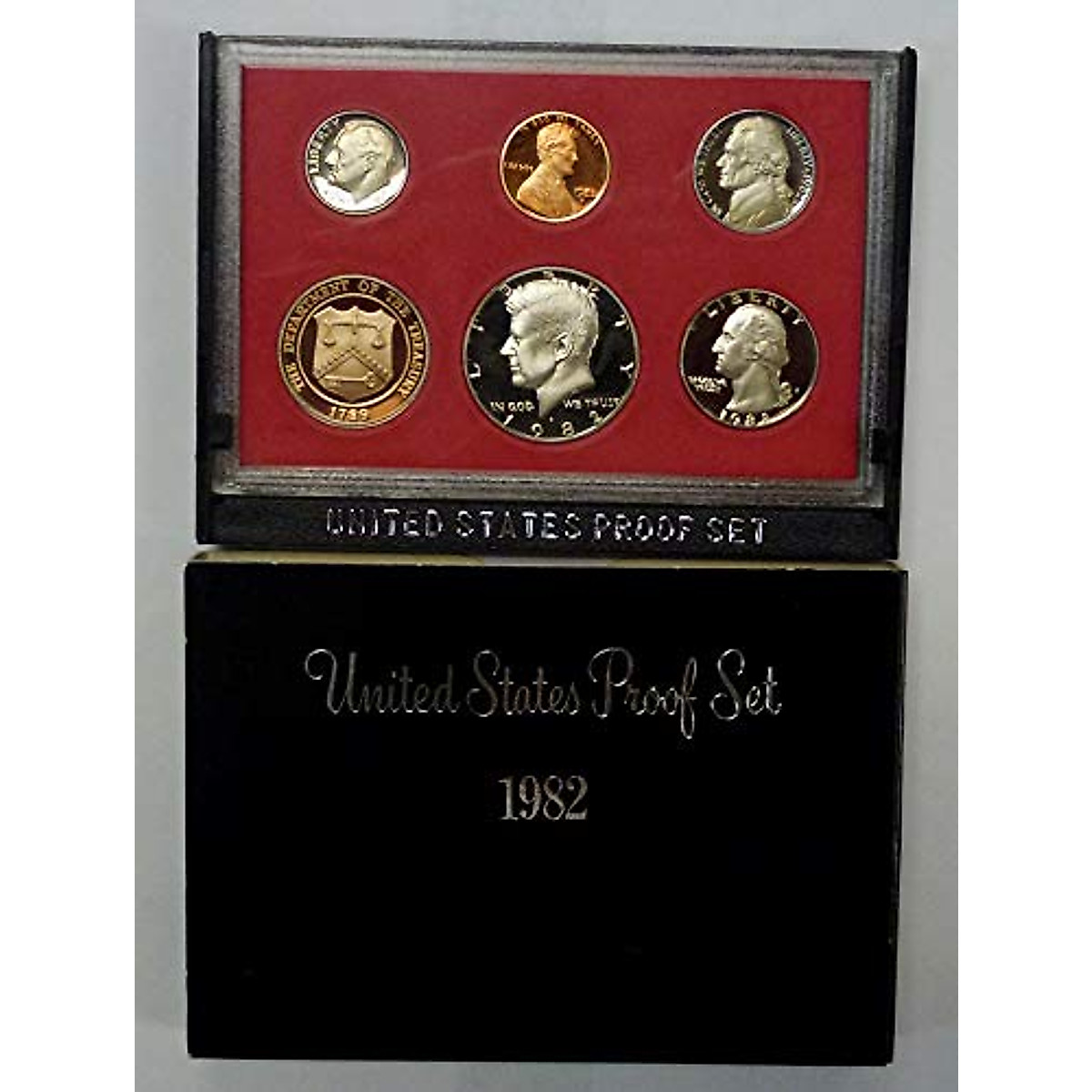 1982 S U.S. Mint Proof Set Original Mint Pkg