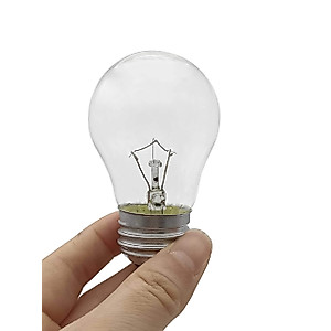 Oven Light Bulb 40 Watt Appliance Light Bulb, High Temperature 300 Degree Resistant Appliance Bulb for Oven, Stove, Refrigerator, Microwave E26 Medium Base, A15 (2-Pack)