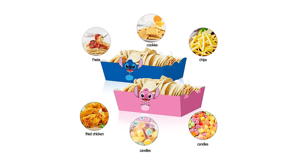 40 Pack Stitch Theme Party Supplies for Fun Celebrations