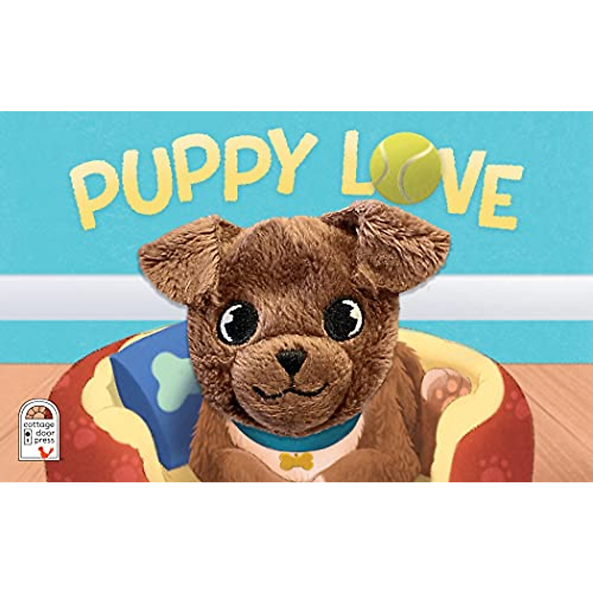 Puppy Love Finger Puppet Board Book for Little Dog Lovers, Ages 1-4 (Children's Interactive Finger Puppet Board Book)