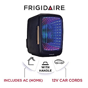 Frigidaire EFMIS179 Gaming Light Up Mini Beverage Refrigerator, Stealth