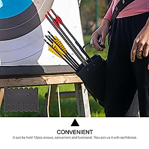 7pcs Arrows Separator EVA Foam Practical Arrows Unique Quiver Holder Separator for Outdoor Black