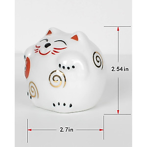 Toilet base bolt caps decorative ornaments ceramic toilet bolt covers bathroom decoration cat toilet bolt covers fun cat themed gadgets floor bolt replacement parts