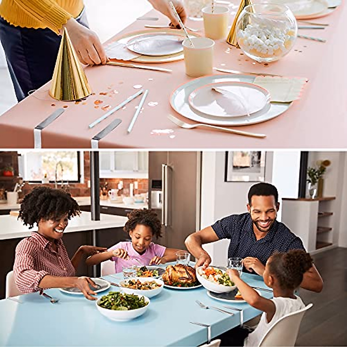 ozozo 12 Pack Tablecloth Clips - Tablecloth Clips for Outdoor Tables Stainless Steel Picnic Tablecloth Clips Heavy Duty Table Clips forTablecloths（Large Size）