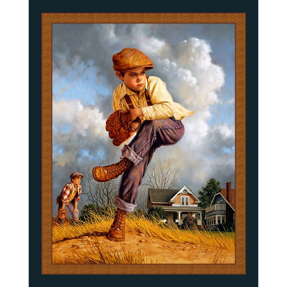 Baseball Fastball Panel Cotton Fabric