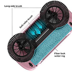 2023 New Household Sweeper Cleaner Machine, 3 in 1 Hand Push Intelligent Clean Machine for Hardfloor Tile Offices Apartments