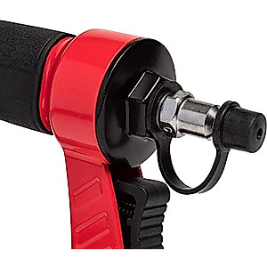 Arrow PT50 Oil-Free Pneumatic Staple Gun, Professional Heavy-Duty Stapler for Wood, Upholstery, Carpet, Wire Fencing, Fits 1/4”, 5/16”, 3/8", 1/2", 9/16” Staples , Red