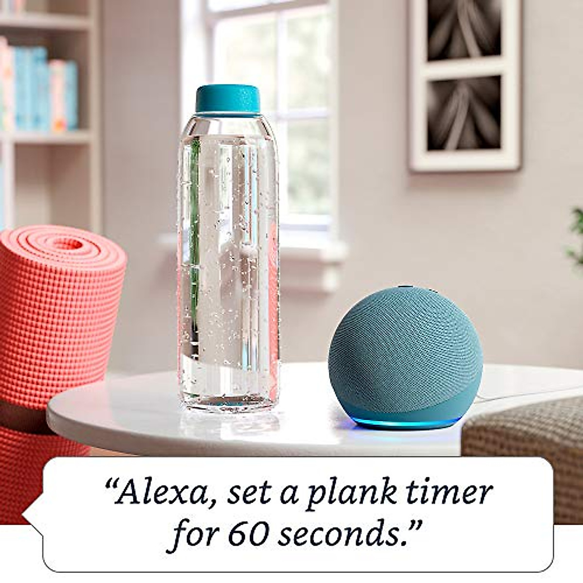 Echo Dot (4th Gen) | Smart speaker with Alexa | Twilight Blue