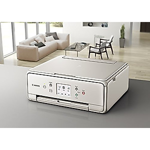 Canon Office Products PIXMA TS6020 GY Wireless Color Photo Printer with Scanner & Copier, Gray, Works for Alexa