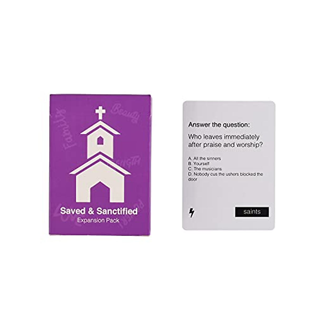 Black Card Revoked: Saved & Sanctified Expansion Pack | Celebrate The Unique Experience of The Black Church with This Card Game | Fun for The Entire Family | Enjoy at Your Next Event