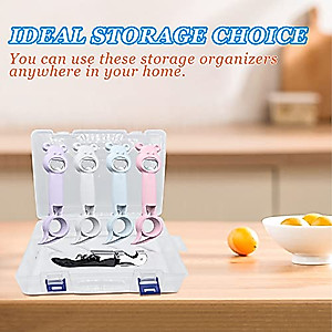 5 Pcs Bottle Opener come with Storage Box, 4 in 1 Multi Function Can Opener Bottle for Wine, Beer, Jars, Use Bottle Opener Tool can Protect the Nail for Arthritic Sufferers, Seniors, Children, Elderly